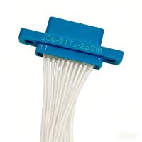 China High Reliability J30-21TJ Connector 21 Pin Micro D Wire Harness For Aerospace Applications for sale