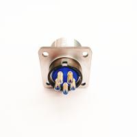 China Industrial P20J5A 5-Pin Aviation Plug Connector with 1500V Withstand Voltage and Aluminum Alloy Housing for sale