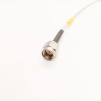 China RF Cable Assembly SMA Male to Male with DC-18G Frequency Range Gold Plated Brass and Low VSWR ≤1.25 for sale