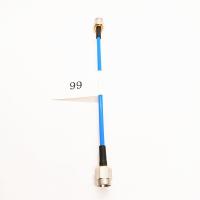 China SMA Male to Male RF Cable Assembly with DC-18GHz Frequency Range and Gold Plated Brass Connectors for Low VSWR ≤1.25 for sale