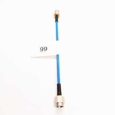 China SMA Male to Male RF Cable Assembly with DC-18GHz Frequency Range and Gold Plated Brass Connectors for Low VSWR ≤1.25 for sale