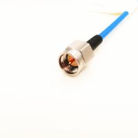 China SMA Male to Male RF Cable Assembly with DC-18GHz Frequency Range and Gold Plated Brass Connectors for Low VSWR ≤1.25 for sale