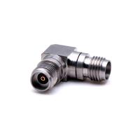 China 2.92mm Right Angle Coaxial RF Adapter Stainless Steel Low VSWR for Test & Measurement DC-40GHz for sale