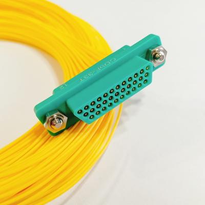China MIL-DTL-83513 CDBF-33T 33 Pin Male Plug Connector with 600V Pressure Resistance for Aerospace Applications for sale