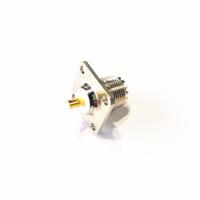 China UHF Female Connector Nickel-plated Brass with PTFE Insulator for DC-300MHz Frequency Range for sale