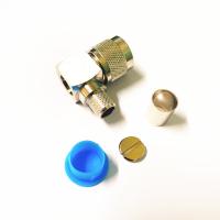 China Nickel Plated Brass N Male Connector with Gold Plated Brass for RF Coaxial Cables DC-11GHz for sale