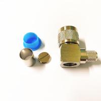 China Nickel Plated Brass N Male Connector with Gold Plated Brass for RF Coaxial Cables DC-11GHz for sale
