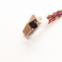 China HJ30J High-Speed Electrical Connector with 1.27mm Pitch and Metal Shielded Housing for Differential Signal Transmission for sale