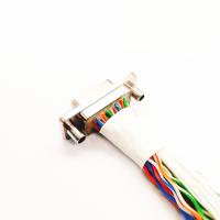 China HJ30J High-Speed Electrical Connector with 1.27mm Pitch and Metal Shielded Housing for Differential Signal Transmission for sale