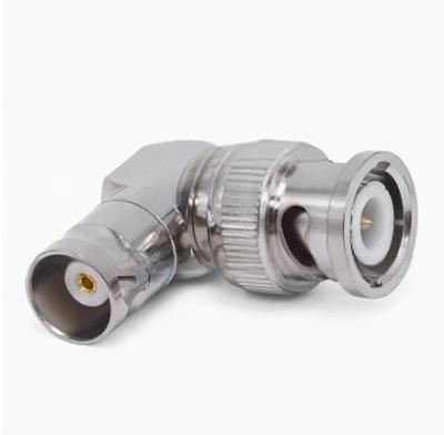 China BNC Male To Female Right Angle Adapter BNC-JKW For CCTV & RF Systems for sale