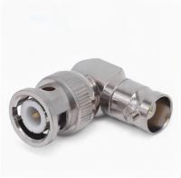 China BNC Male To Female Right Angle Adapter BNC-JKW For CCTV & RF Systems for sale