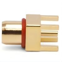 China BMA Male Connector Gold Plated Brass MIL-STD-348 Compliant RF Coaxial Connector DC-6GHz Frequency Range for sale