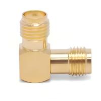 China DC-6GHz SMA-KWK SMA Female To Female Right Angel Adapter for sale