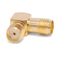 China DC-6GHz SMA-KWK SMA Female To Female Right Angel Adapter for sale