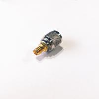 China 50 Ohm TNC to SMA Adapter Nickel Plated Brass with Low VSWR ≤1.25 for RF Systems for sale