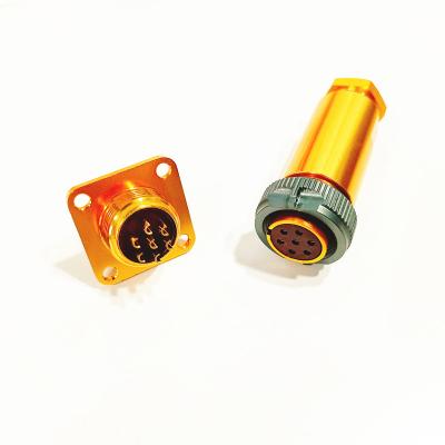 China PC Series Circular connector PC-7TB/7ZB Connector for sale