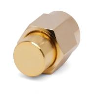 China Gold-plated Brass SMA Male RF Load Terminator Connector with 50Ω Impedance for DC-6GHz Applications for sale