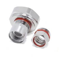 China 7/16-J-1/2S RF Connector with 50Ω Impedance Nickel-Plated Brass and PTFE Insulator for Stable Signal Transmission for sale