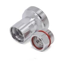 China DIN-K-1/2S RF Connector 7/16 Female Clamp Type with Nickel-plated Brass and PTFE Insulator for DC-7.5GHz Applications for sale