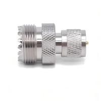China 50Ω Impedance UHF to Mini-UHF RF Adapter with DC-2.5GHz Frequency Range and Low VSWR ≤1.25 for Stable Signal Transmission for sale