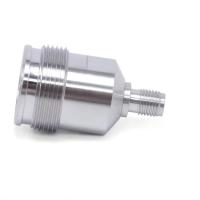 China DC-6GHz  4.3-10 Female To SMA Female RF Adapter   for Base Station & Test Equipment for sale