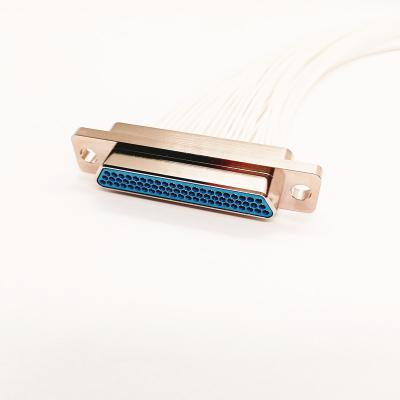 China MIL-DTL-83513 Series J30J-66TJL 66-Pin Micro-D Connector with Metal Body and High-Temperature PPS Insulator for sale