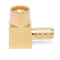 China DC-6GHz SMP Female Right Angle Connector Crimping Type SMP-C-JW-1.5 For Rg316/Rg174 Cable for sale