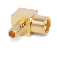China DC-6GHz SMP Female Right Angle Connector Crimping Type SMP-C-JW-1.5 For Rg316/Rg174 Cable for sale