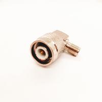 China DC-6GHz TNC Male To SMA Female Right Angel Adapter for sale