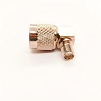 China DC-6GHz TNC Male To SMA Female Right Angel Adapter for sale