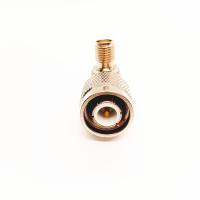 China DC-6GHz TNC Male To SMA Female Right Angel Adapter for sale