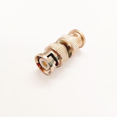 China RF Adapter BNC-JJ BNC Male To Male Nickel Plated Brass Connector for sale