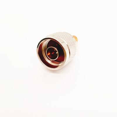China N Male To  RPSMA-JJ  Adapter Straight Connector 50 Ohm For Telecom & Test Equipment for sale
