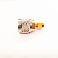 China N Male To  RPSMA-JJ  Adapter Straight Connector 50 Ohm For Telecom & Test Equipment for sale