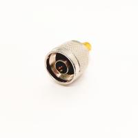 China 50Ω N/SMA-JJ RF Coaxial Adapter N Male To SMA Male Straight Connector for sale