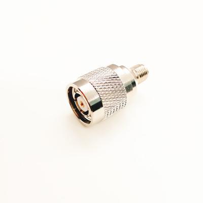China 50Ω Impedance TNC to SMA RF Adapter with DC-6GHz Frequency Range and Gold-Plated Brass Construction for sale