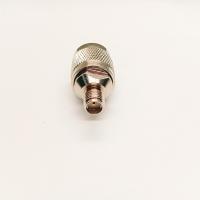 China 50Ω Impedance TNC to SMA RF Adapter with DC-6GHz Frequency Range and Gold-Plated Brass Construction for sale