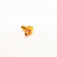 China 50Ω SMPM-KWB1 Right Angle Female RF Connector with Gold-plated Brass for DC~18GHz Applications for sale