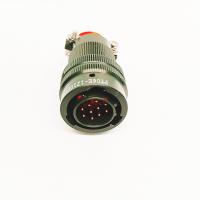 China MIL-DTL-26482 Series 10 Pin Male Plug Circular Connector with Aluminum Alloy Shell and Gold-Plated Contacts for sale