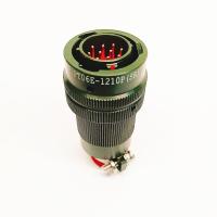 China MIL-DTL-26482 Series 10 Pin Male Plug Circular Connector with Aluminum Alloy Shell and Gold-Plated Contacts for sale