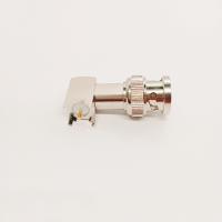 China BNC Male Right Angle PCB Mount RF Connector 50Ω for DC to 4GHz Applications for sale