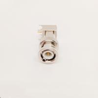 China BNC Male Right Angle PCB Mount RF Connector 50Ω for DC to 4GHz Applications for sale