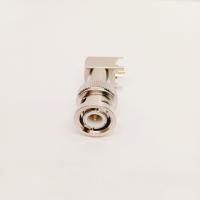 China BNC Male Right Angle PCB Mount RF Connector 50Ω for DC to 4GHz Applications for sale