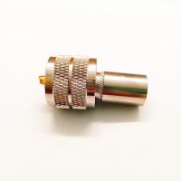 China 50Ω SL16 PL259 Connector UHF-C-J-7 UHF Male Connector For LMR400 Cable for sale