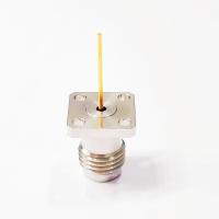 China 2.92mm (K-Type) Female RF Connector 4-Hole Flange Mount Stainless Steel DC-40GHz for sale