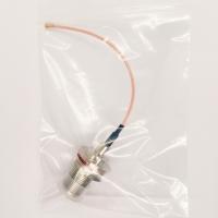 China N Female Panel Mount to U.FL IPEX RG316 RF Coaxial Cable Assembly with Nickel Plated Brass for High-Frequency Signal Transmission for sale