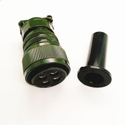 China MS3106A-22-22S Aeronautics and Astronautics Circular Connector with Aluminum Alloy Shell, 1500V Withstand Voltage, and -55℃ to +125℃ Working Temperature for sale