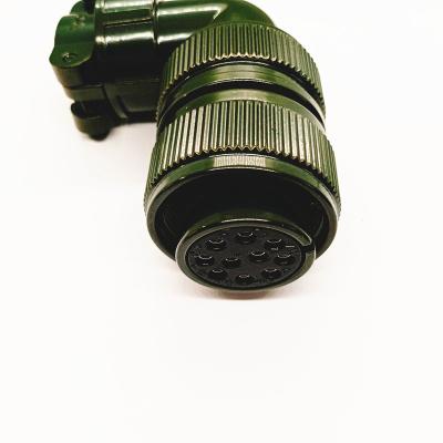 China MS3108-18-1S MIL-DTL-5015 Aeronautics and Astronautics Circular Connector with Aluminum Alloy Shell and 1500V Withstand Voltage for sale