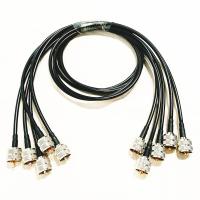 China High Performance RF Jumper UHF Male Crimp RG58 Cable Assembly for sale