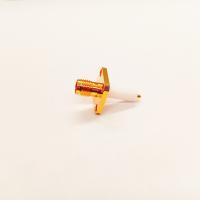China DC-18GHz SMA-KFD197 SMA Female 4 Hole Flange 12.7*12.7mm Connector for sale